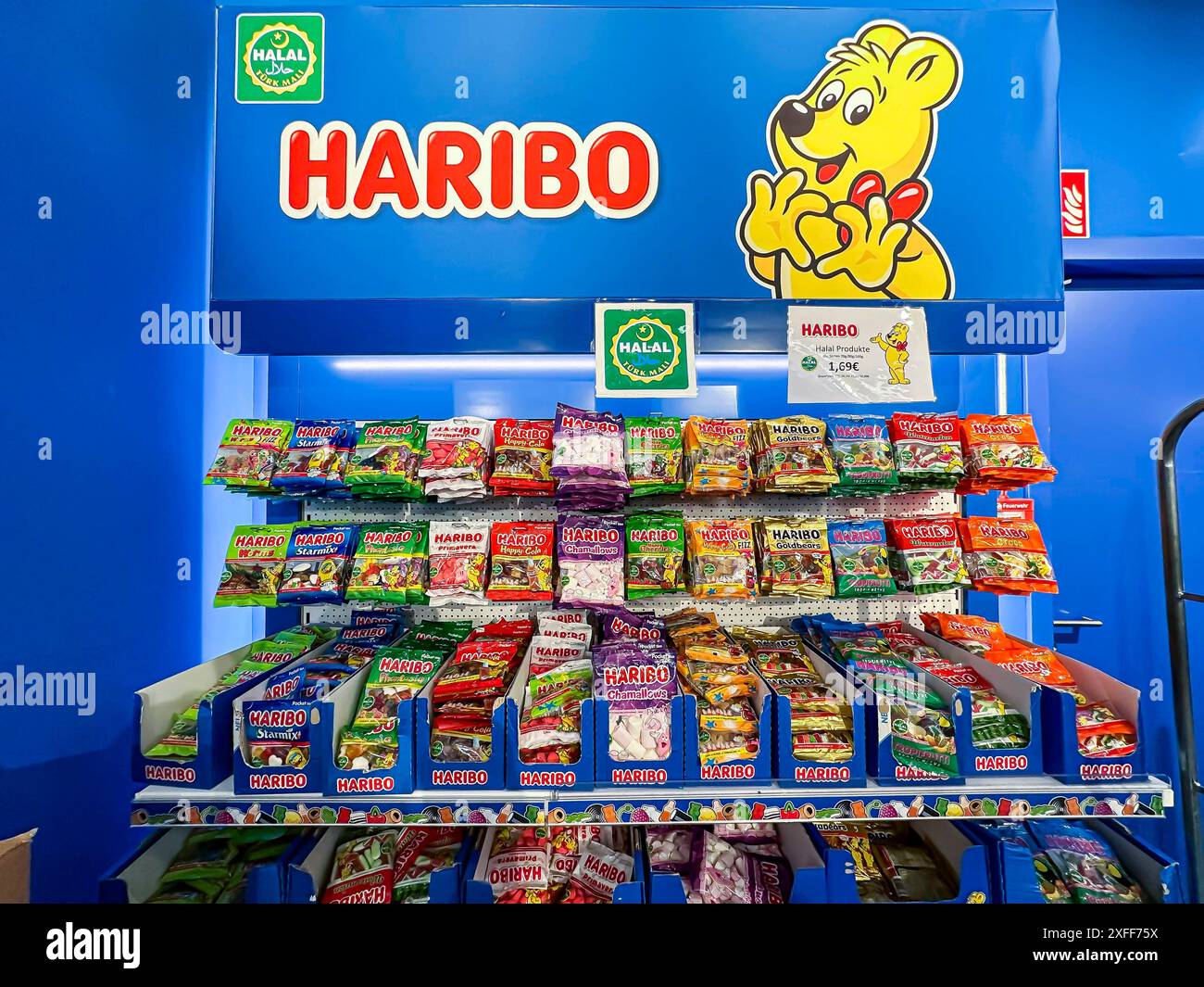 Haribo Fabrikverkauf. Halal. // 15.05.2024: Metzingen, Baden ...