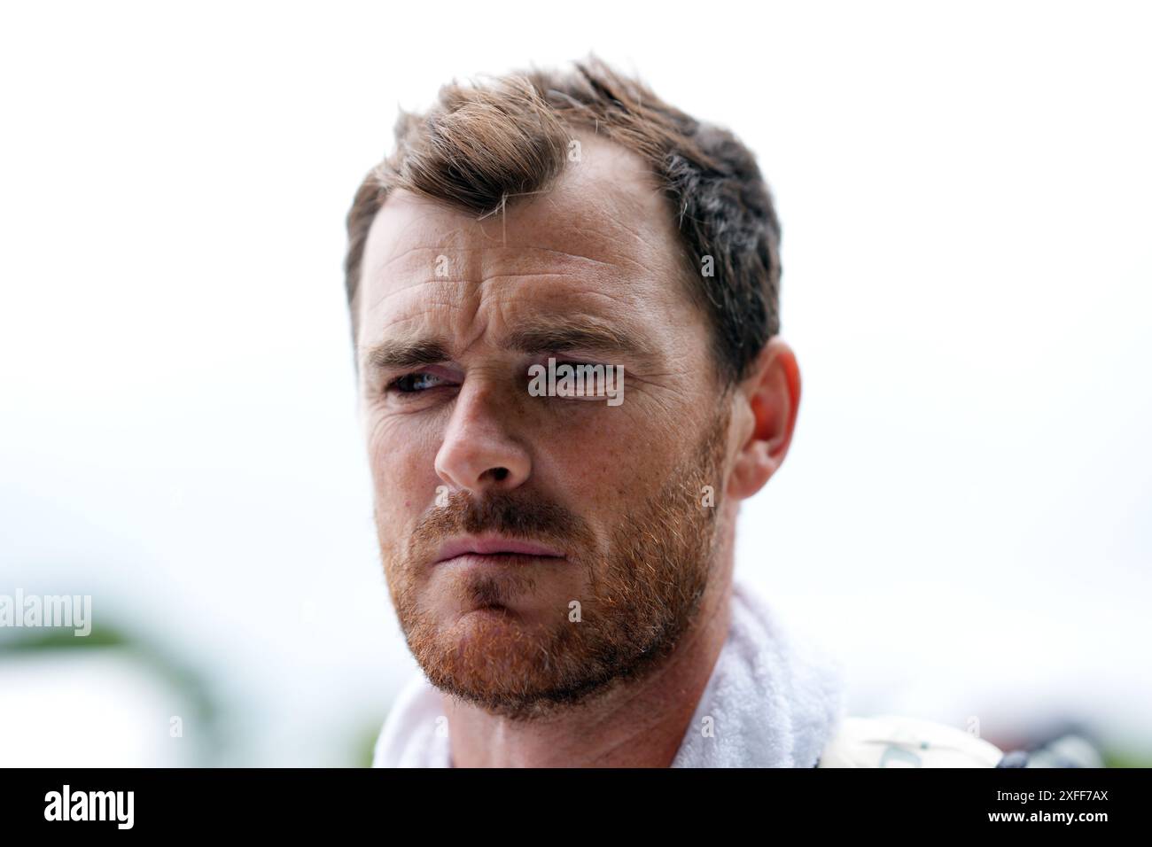 Jamie Murray on day three of the 2024 Wimbledon Championships at the ...