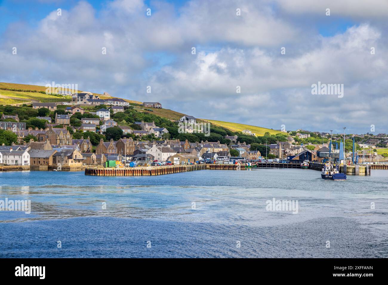 Stromness Harbour, Orkney Islands, North Scotland Stock Photo - Alamy