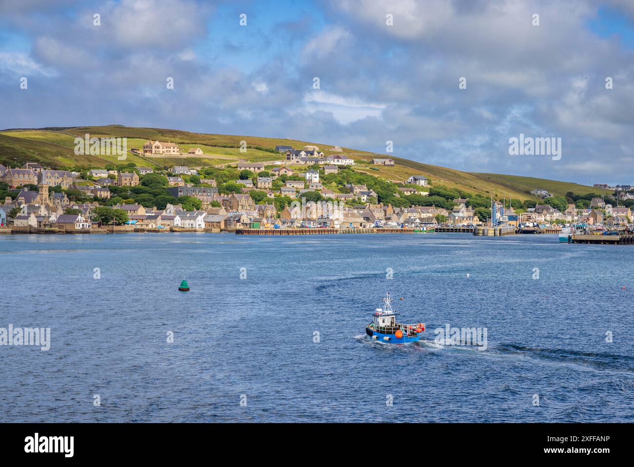 Stromness Harbour, Orkney Islands, North Scotland Stock Photo - Alamy