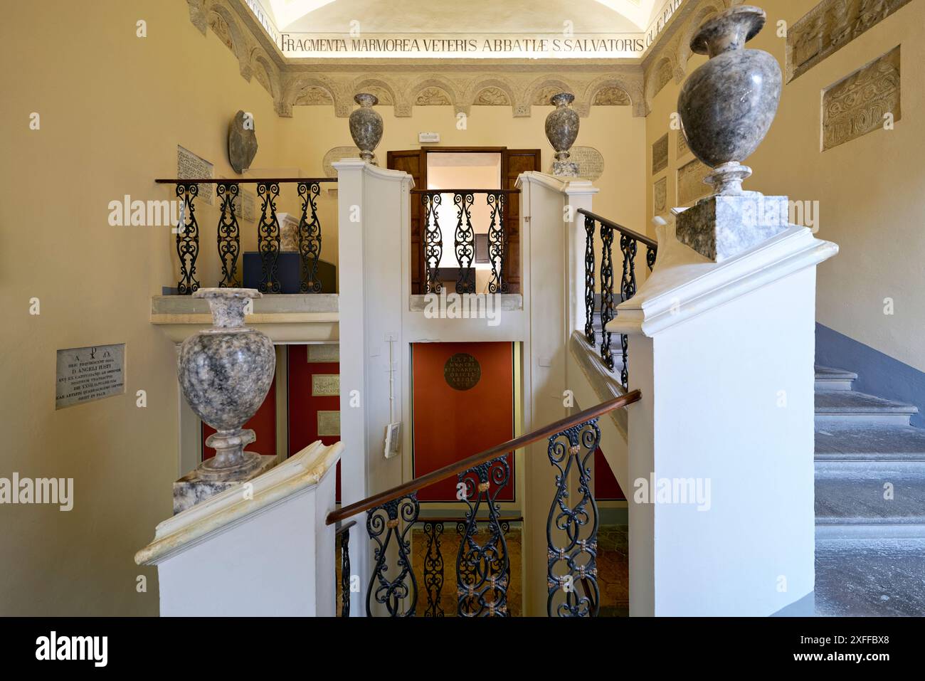 Volterra Tuscany Italy. Guarnacci Museum of Etruscan Artifacts Stock ...