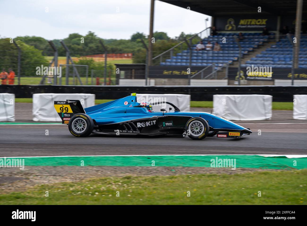 Andover, Hampshire - June 7th 2024: FIA Formula 4 Thruxton Free ...