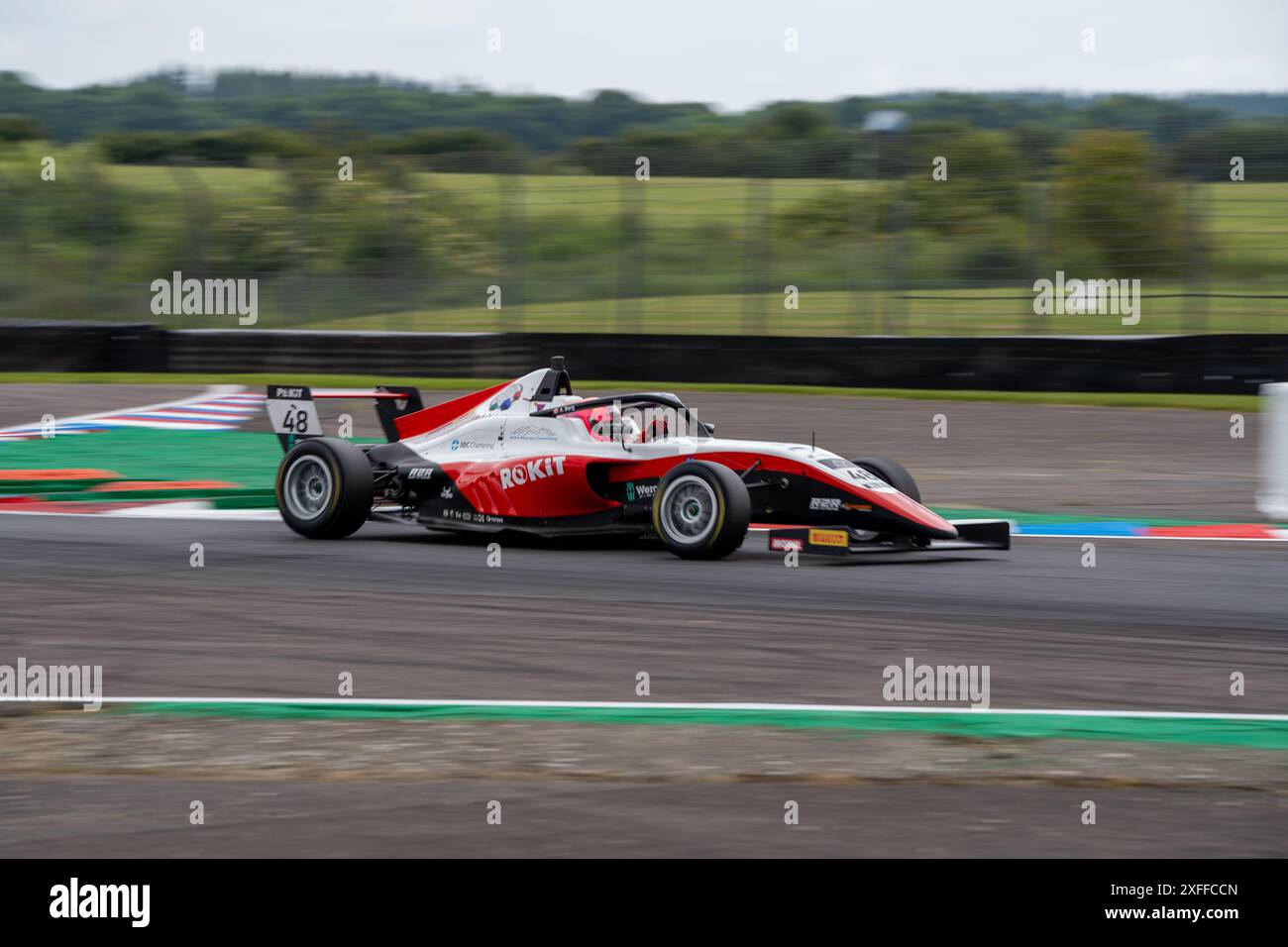 Andover, Hampshire - June 7th 2024: FIA Formula 4 Thruxton Free ...