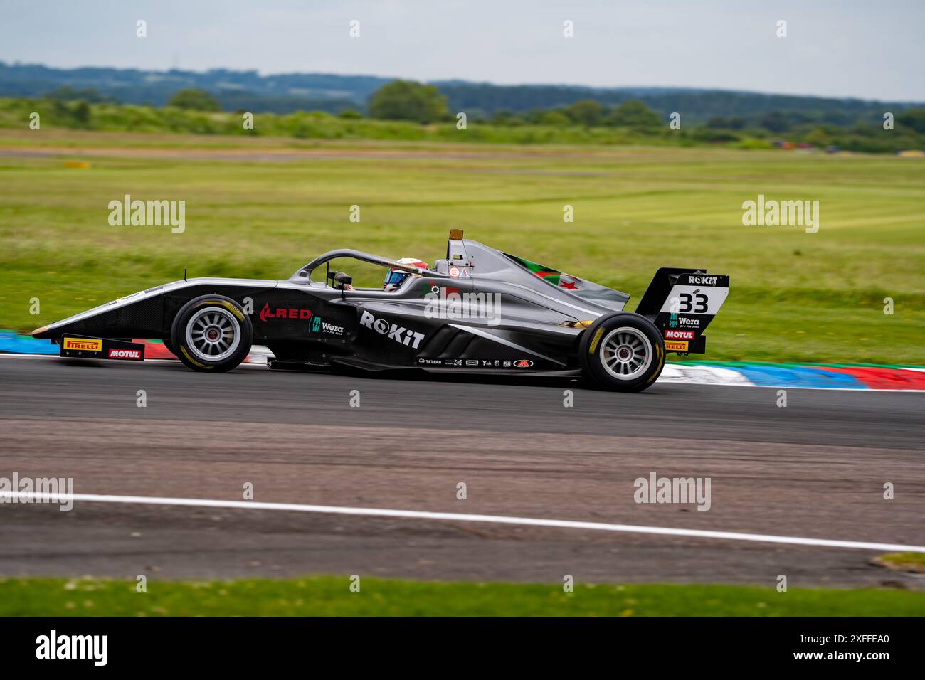 Andover, Hampshire - June 7th 2024: FIA Formula 4 Thruxton Free ...