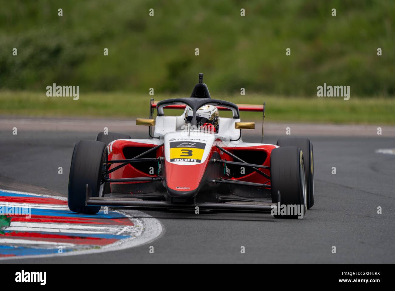 Andover, Hampshire - June 7th 2024: FIA Formula 4 Thruxton Free ...