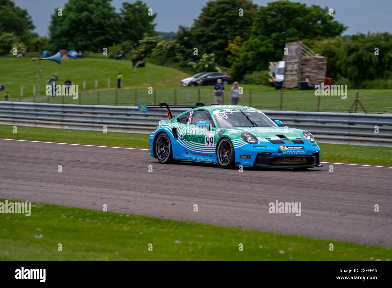 Andover, Hampshire - June 7th 2024: Porsche Carrera Cup Great Britain ...