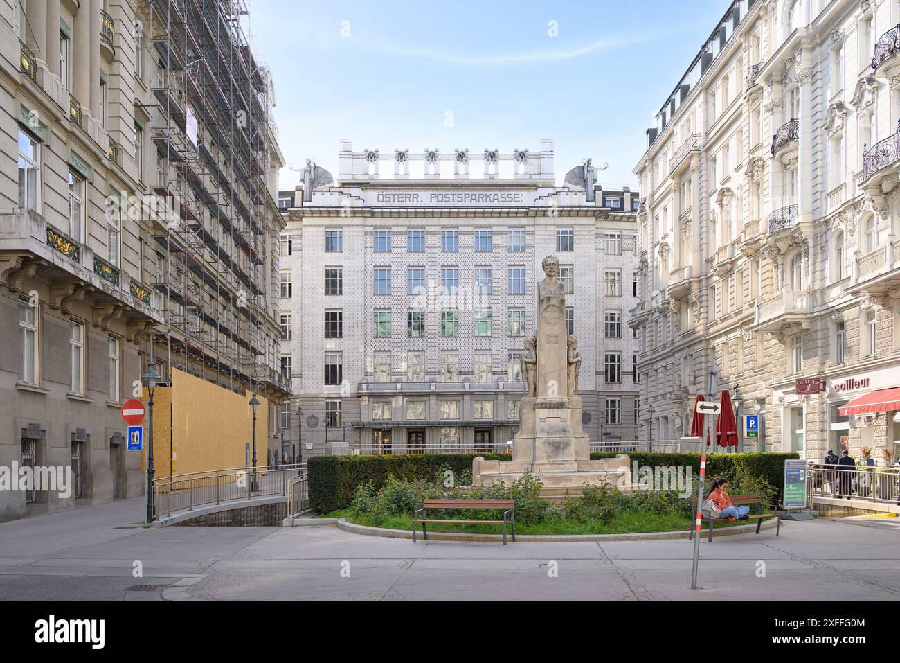 Vienna, Austria - Post Office Savings Bank by Otto Wagner Stock Photo ...