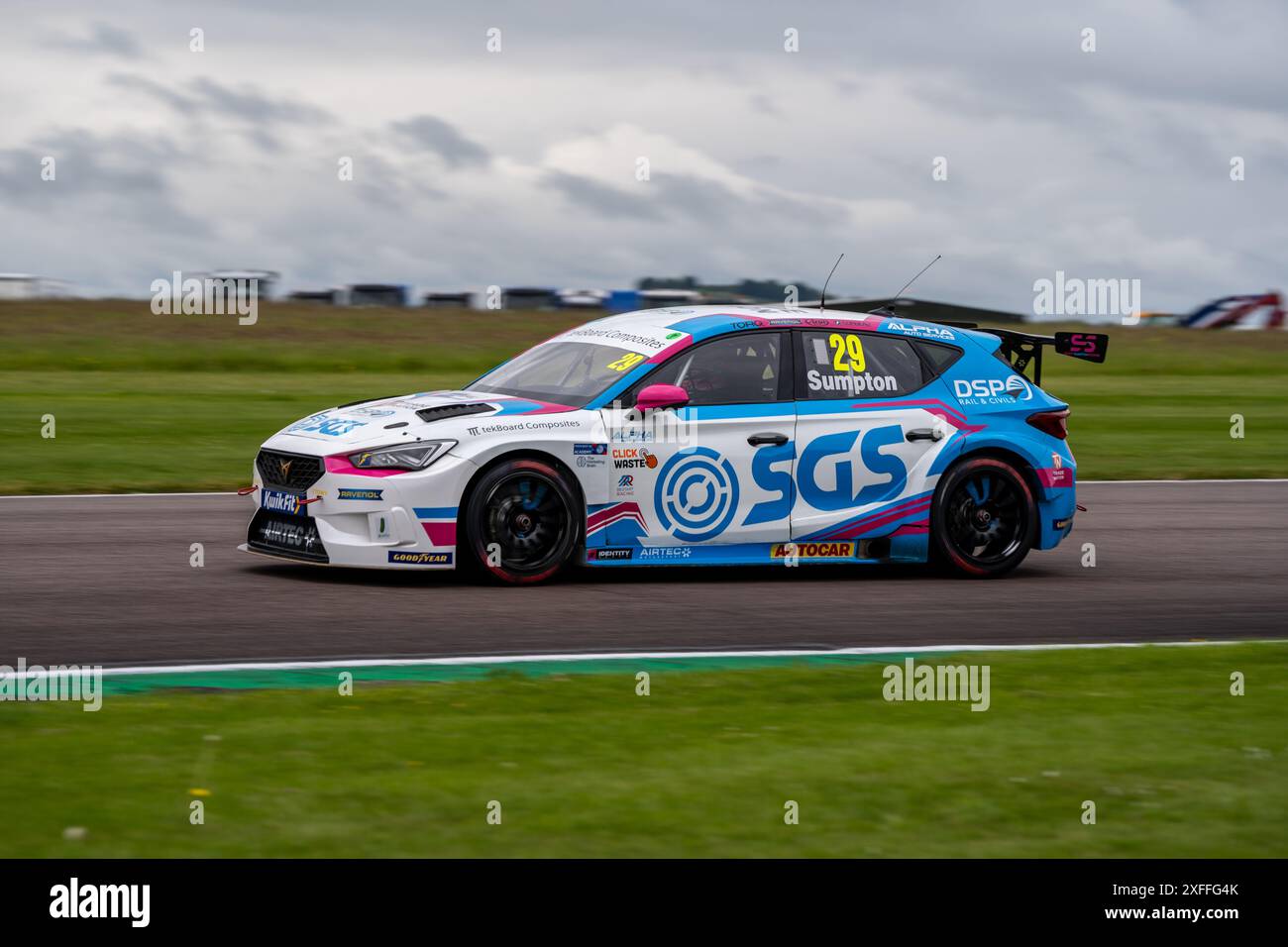Andover, Hampshire - June 7th 2024: British Touring Car Championship ...