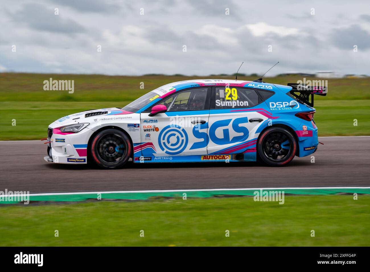 Andover, Hampshire - June 7th 2024: British Touring Car Championship ...