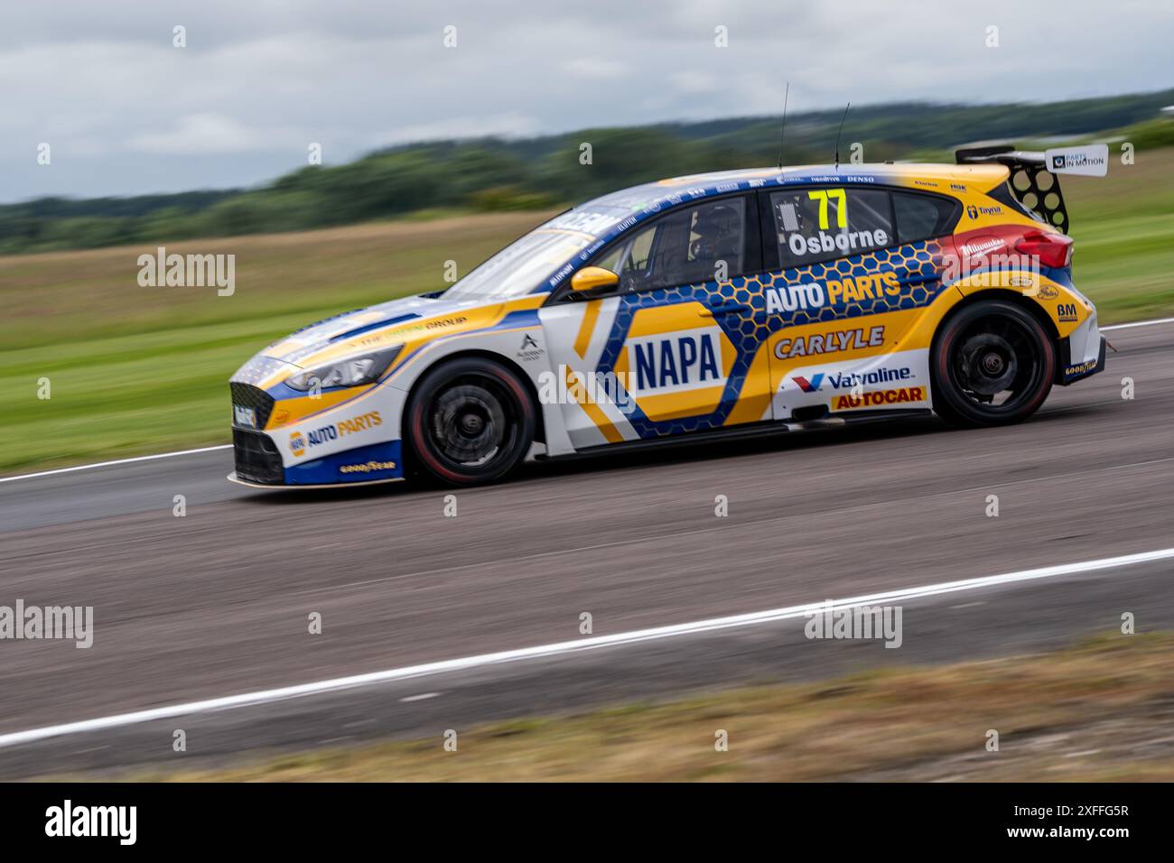 Andover, Hampshire - June 7th 2024: British Touring Car Championship ...