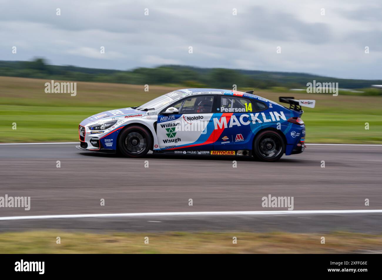 Andover, Hampshire - June 7th 2024: British Touring Car Championship ...