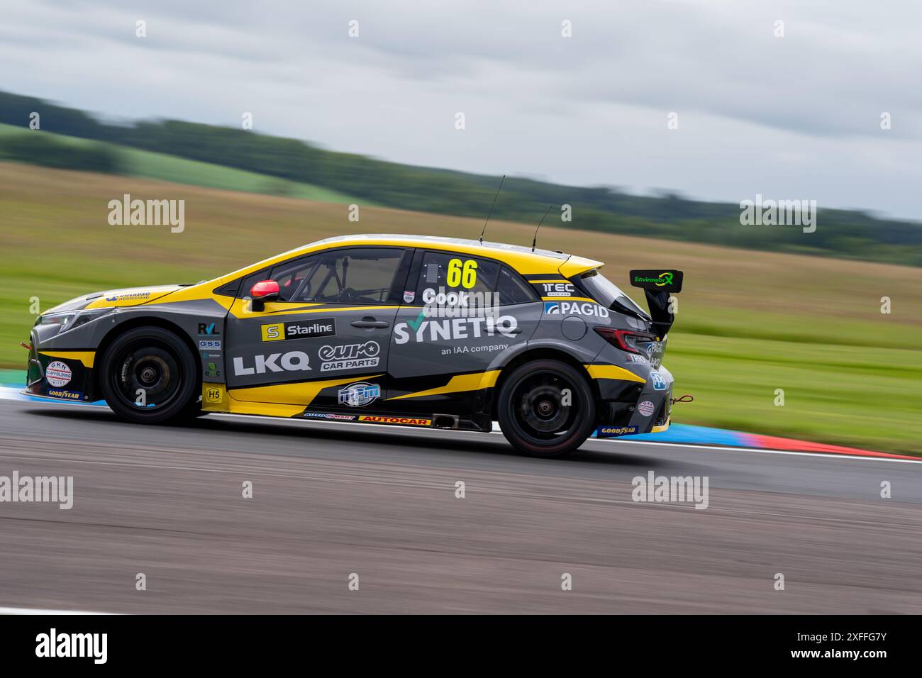 Andover, Hampshire - June 7th 2024: British Touring Car Championship ...
