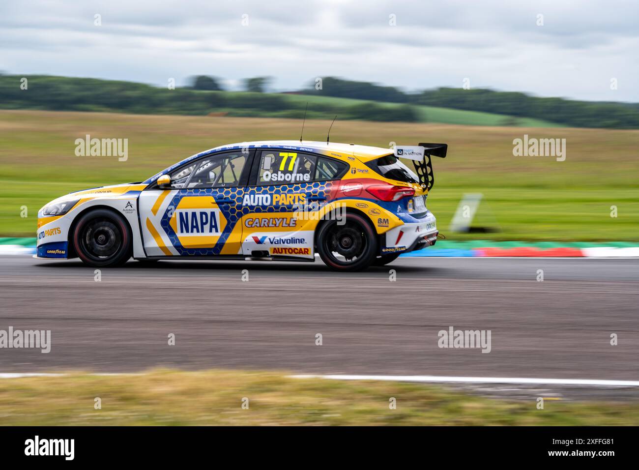 Andover, Hampshire - June 7th 2024: British Touring Car Championship ...