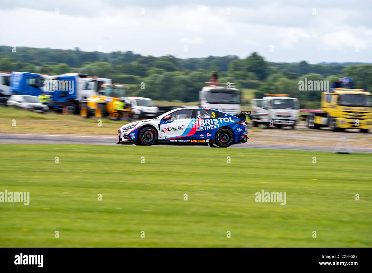 Andover, Hampshire - June 7th 2024: British Touring Car Championship ...
