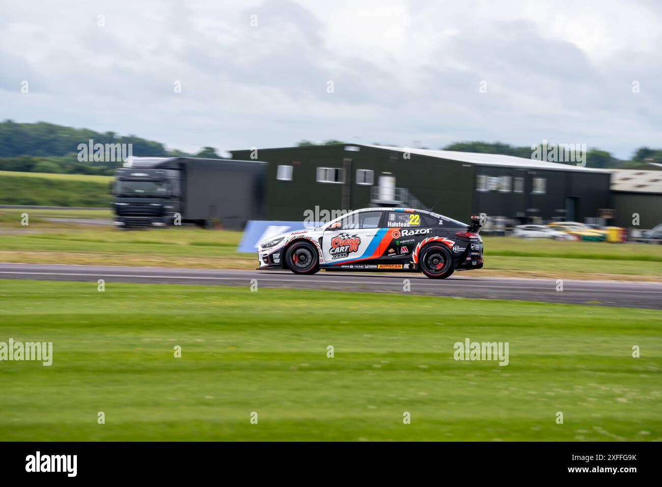 Andover, Hampshire - June 7th 2024: British Touring Car Championship ...