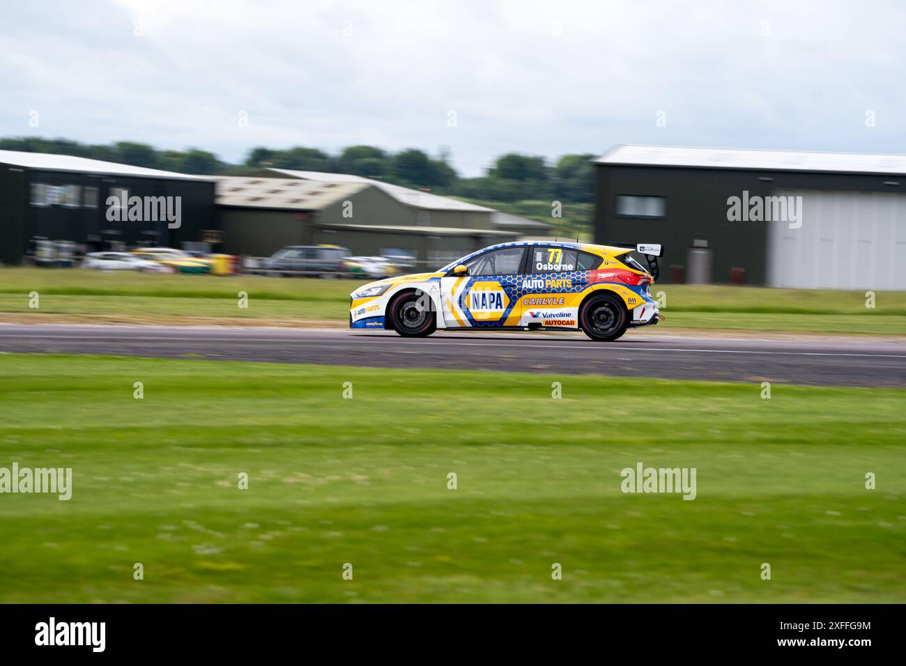 Andover, Hampshire - June 7th 2024: British Touring Car Championship ...