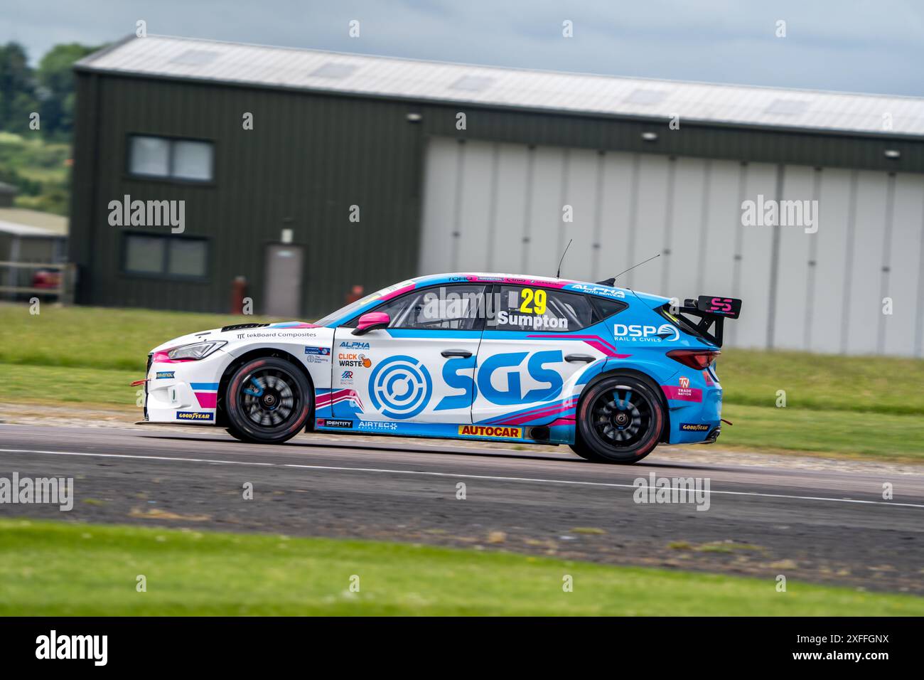 Andover, Hampshire - June 7th 2024: British Touring Car Championship ...
