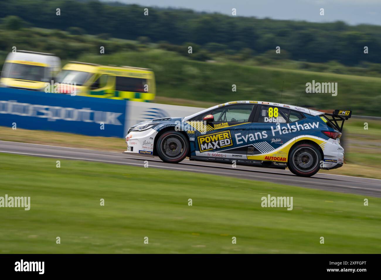 Andover, Hampshire - June 7th 2024: British Touring Car Championship ...