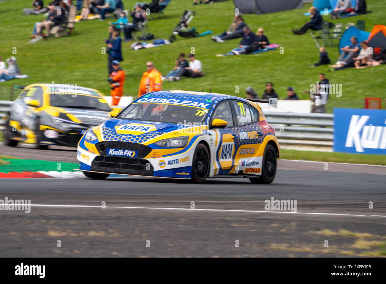 Andover, Hampshire - June 7th 2024: British Touring Car Championship ...