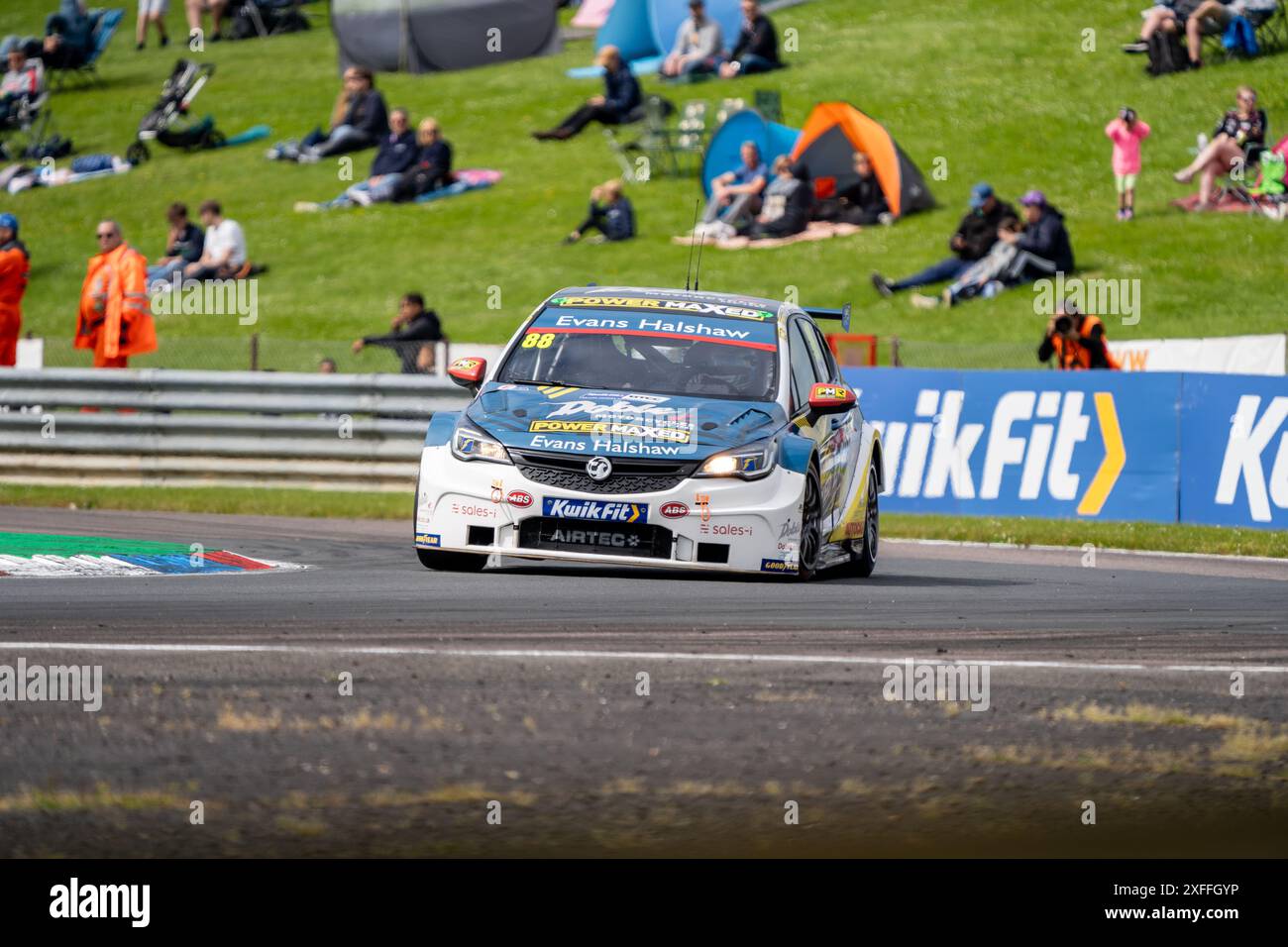 Andover, Hampshire - June 7th 2024: British Touring Car Championship ...