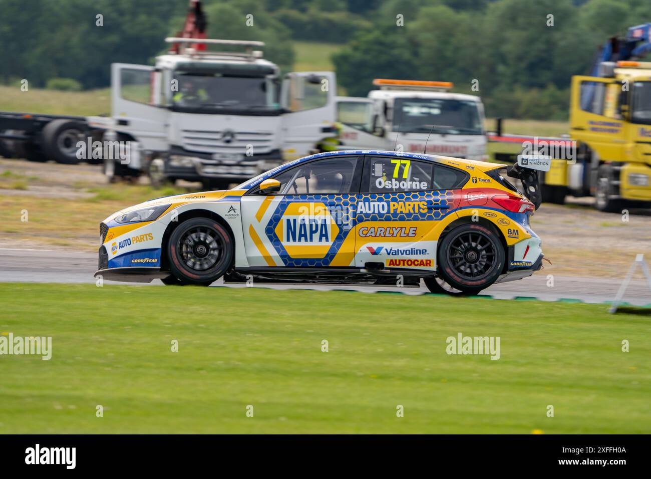 Andover, Hampshire - June 7th 2024: British Touring Car Championship ...