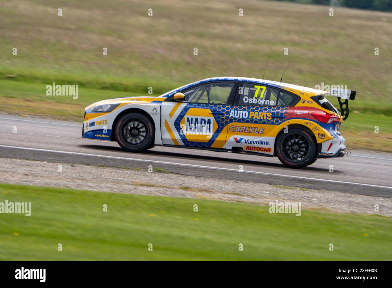 Andover, Hampshire - June 7th 2024: British Touring Car Championship ...