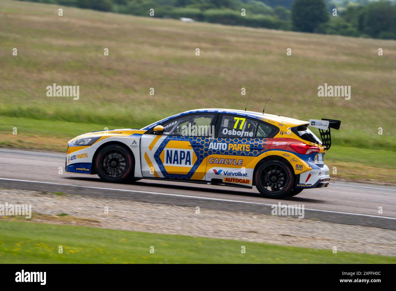 Andover, Hampshire - June 7th 2024: British Touring Car Championship ...