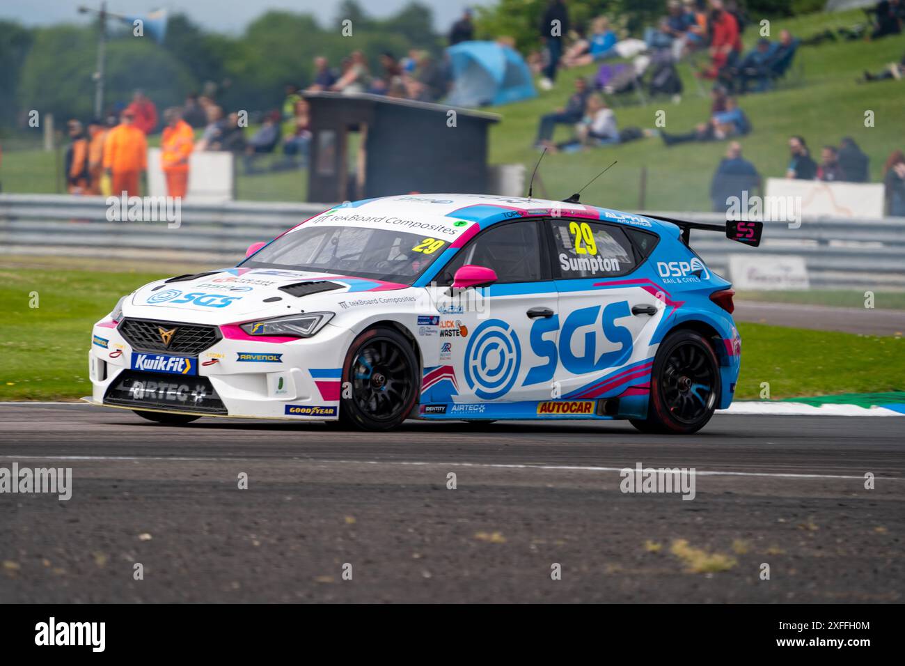 Andover, Hampshire - June 7th 2024: British Touring Car Championship ...