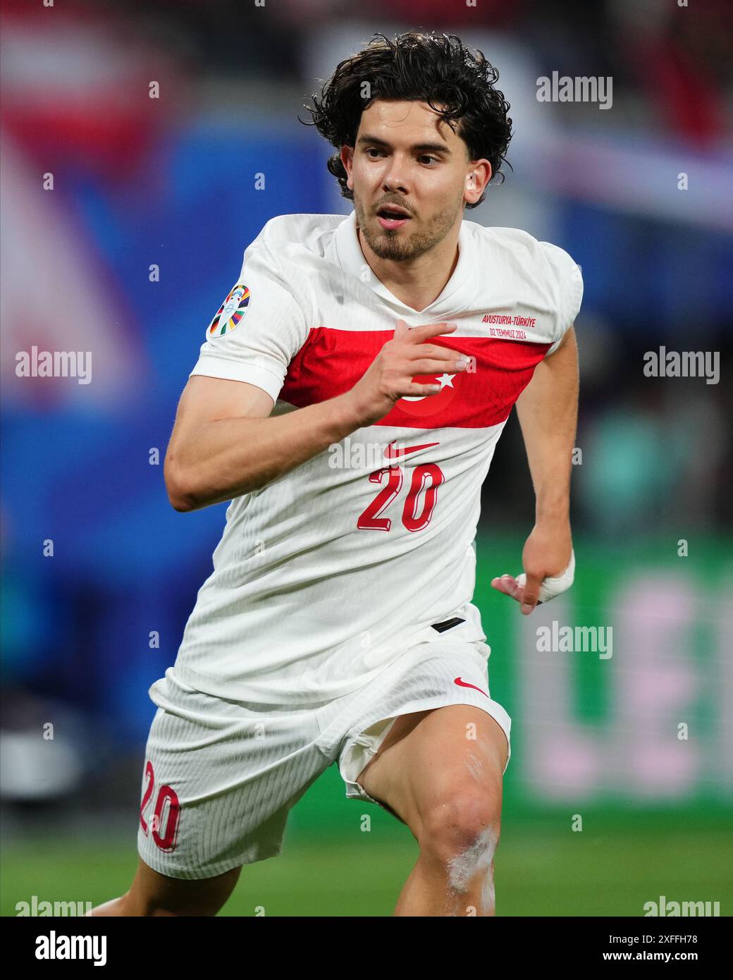 Ferdi Kadioglu of Turkiye during the UEFA Euro 2024 match between ...