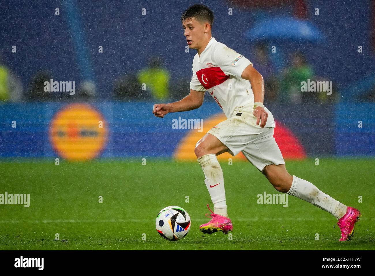 Arda Guler of Turkiye during the UEFA Euro 2024 match between Austria ...