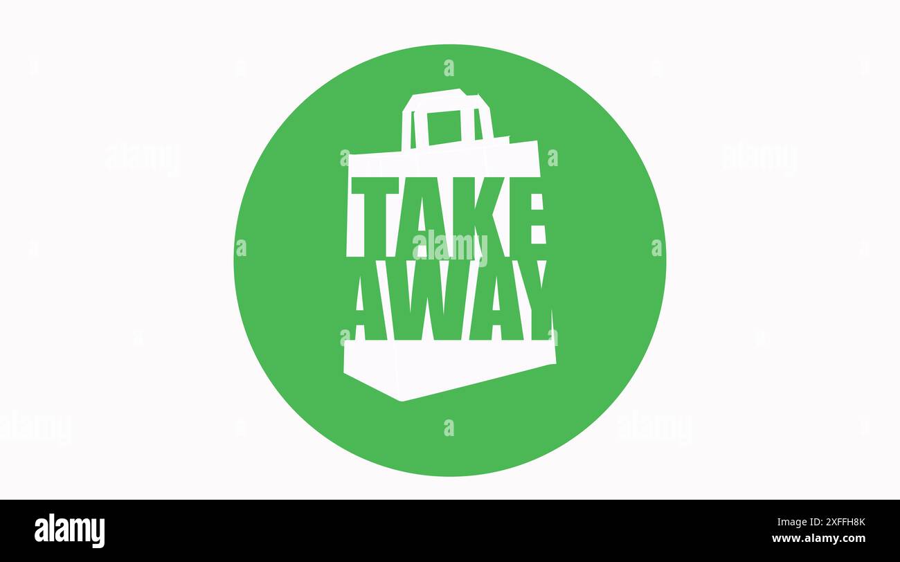 Take away store Stock Vector Images - Alamy