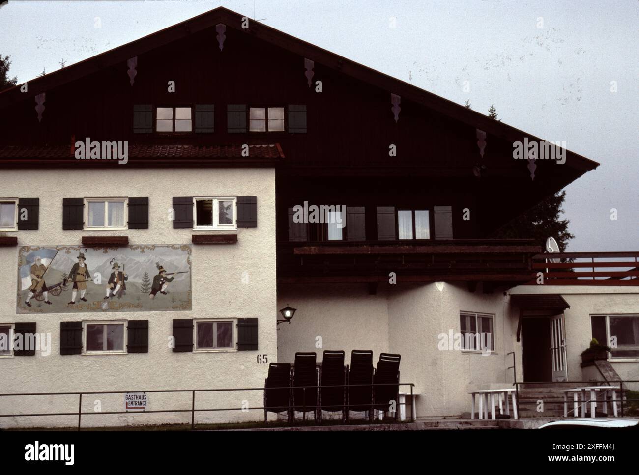 Bad Toelz, Germany. 6/1990. Flint Kaserne. The Schutzstaffel (SS). Bad ...
