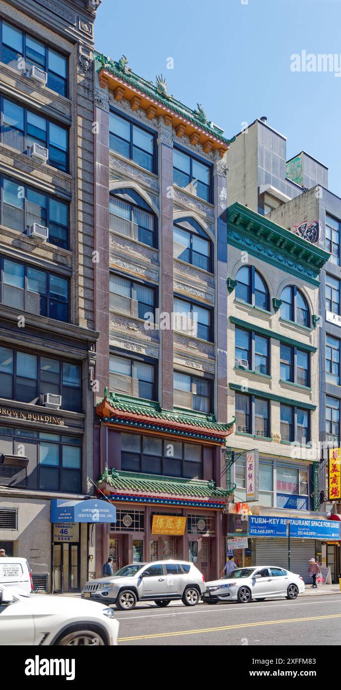 NYC Chinatown: 48 East Broadway is the six-story, stone-faced Grace ...