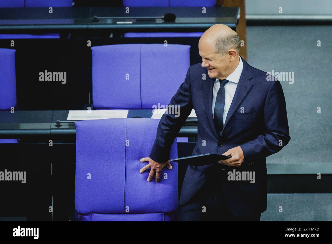 Berlin, Deutschland. 03rd July, 2024. Olaf Scholz (SPD), Federal ...