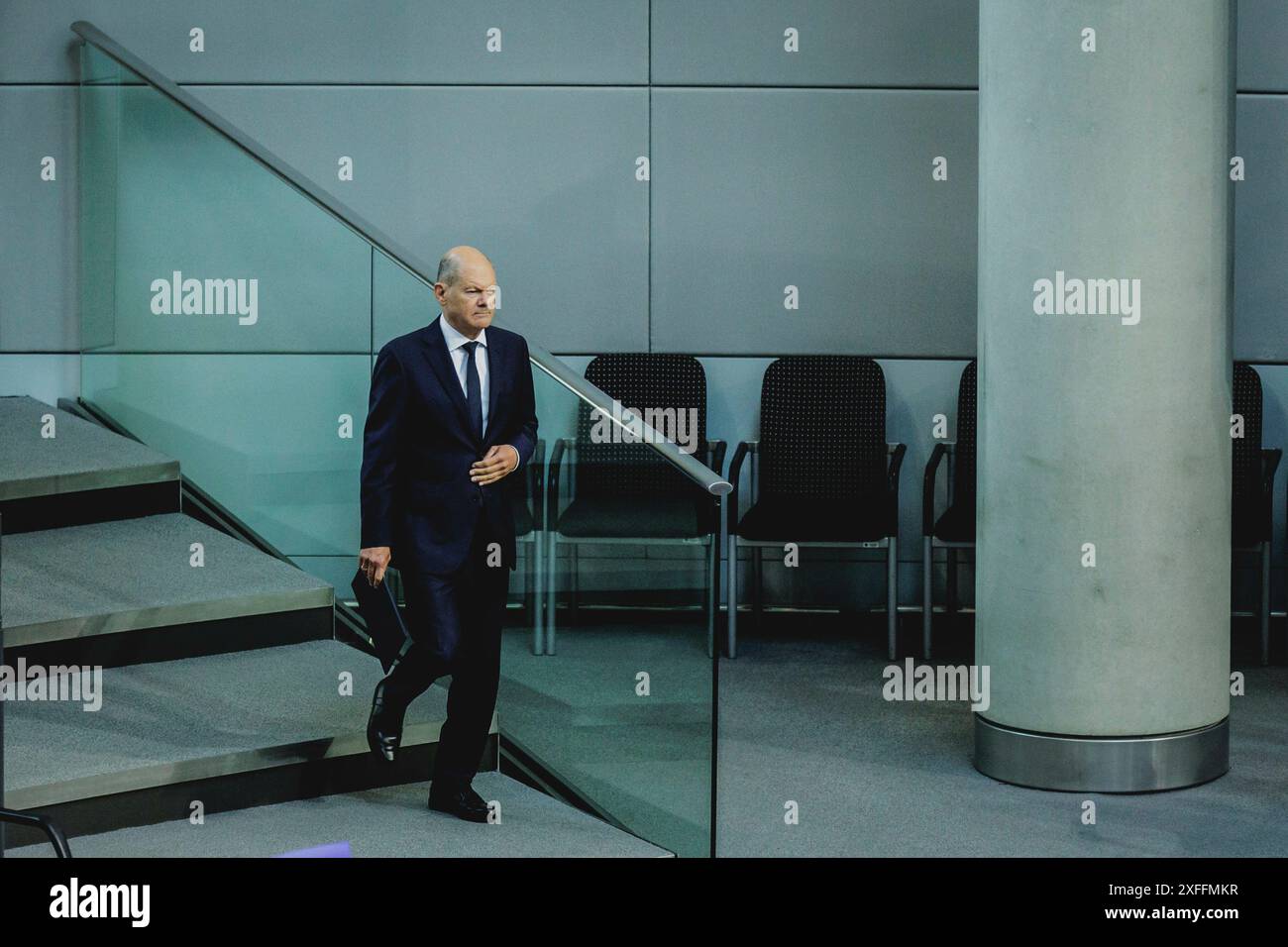 Berlin, Deutschland. 03rd July, 2024. Olaf Scholz (SPD), Federal ...