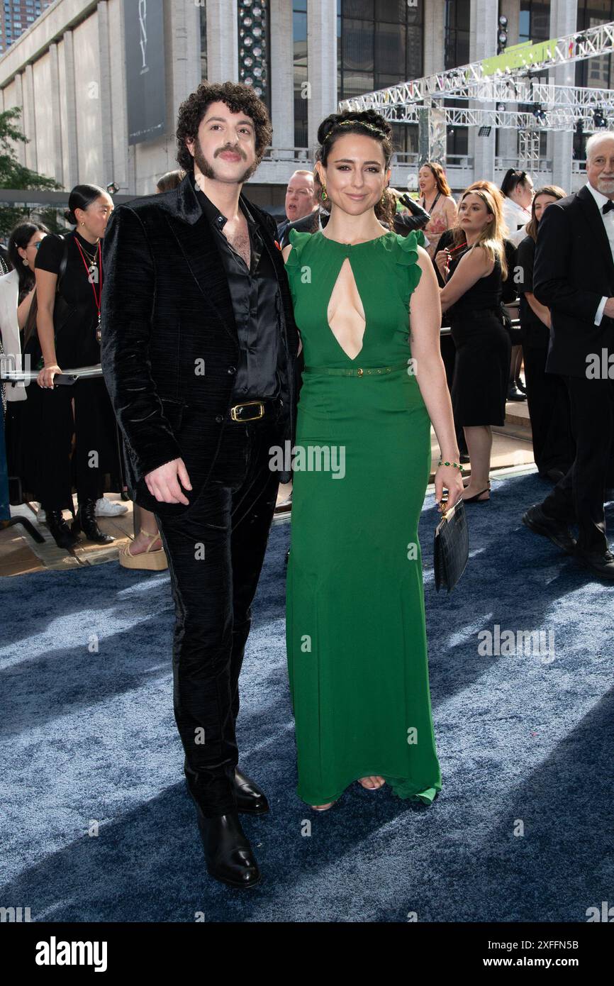 Celebrities attend 2024 Tony Awards Featuring: Eli Gelb, Danya Taymor ...