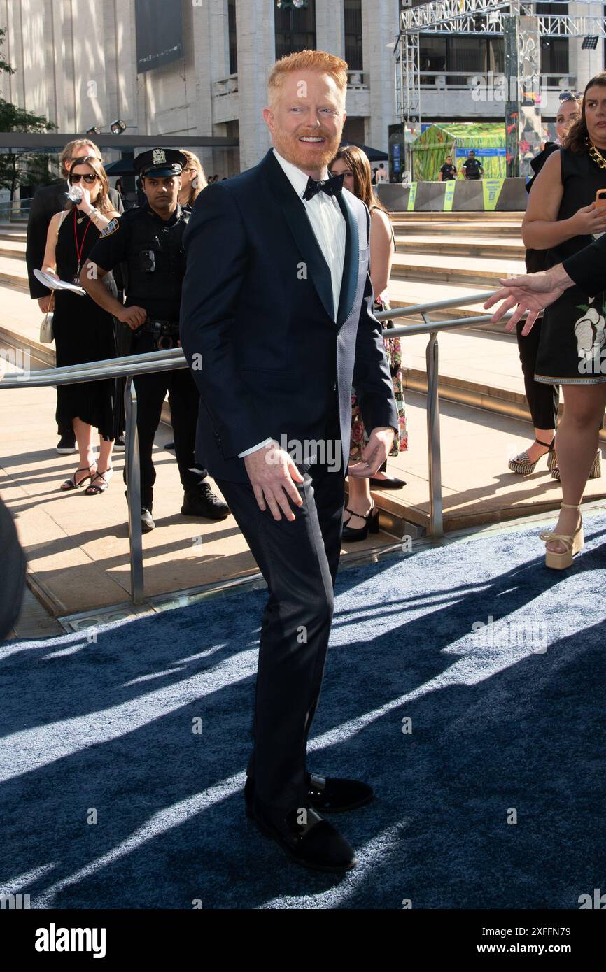 Celebrities attend 2024 Tony Awards Featuring: Jesse Tyler Ferguson ...