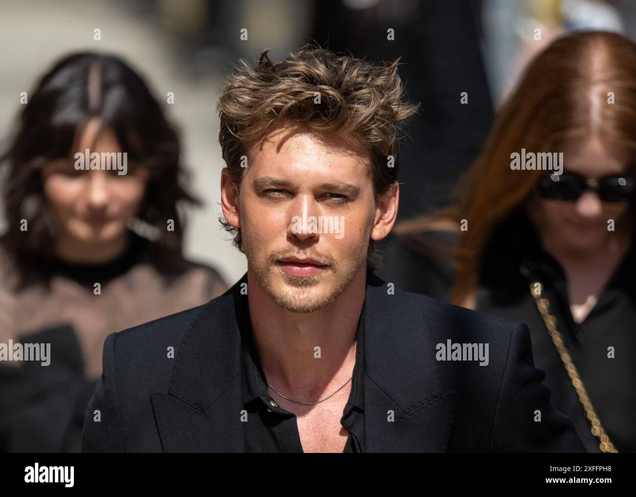 Celebrities At The 'Jimmy Kimmel Live!' Show Studios Featuring: Austin ...