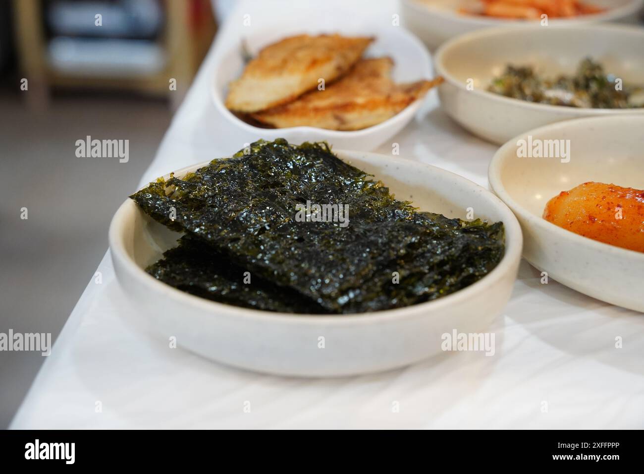 Laver is a traditional Korean food ingredient and is popular around the ...