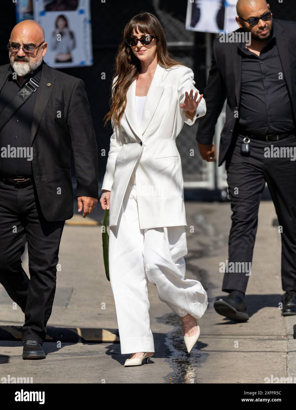 Celebrities Spotted At The 'Jimmy Kimmel Live!' Show Studios Featuring ...