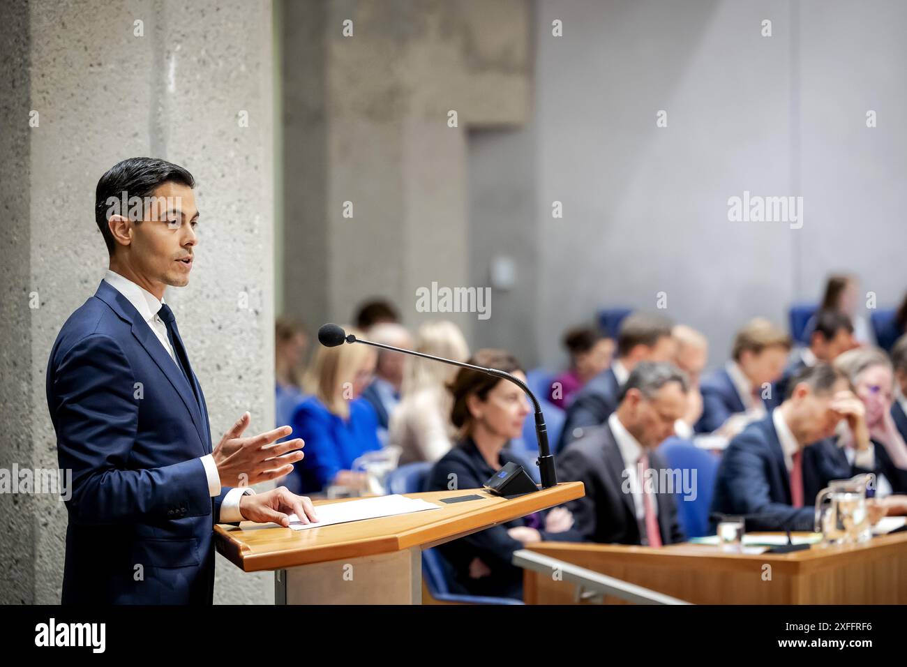 THE HAGUE - Rob Jetten (D66) during the debate on the government ...