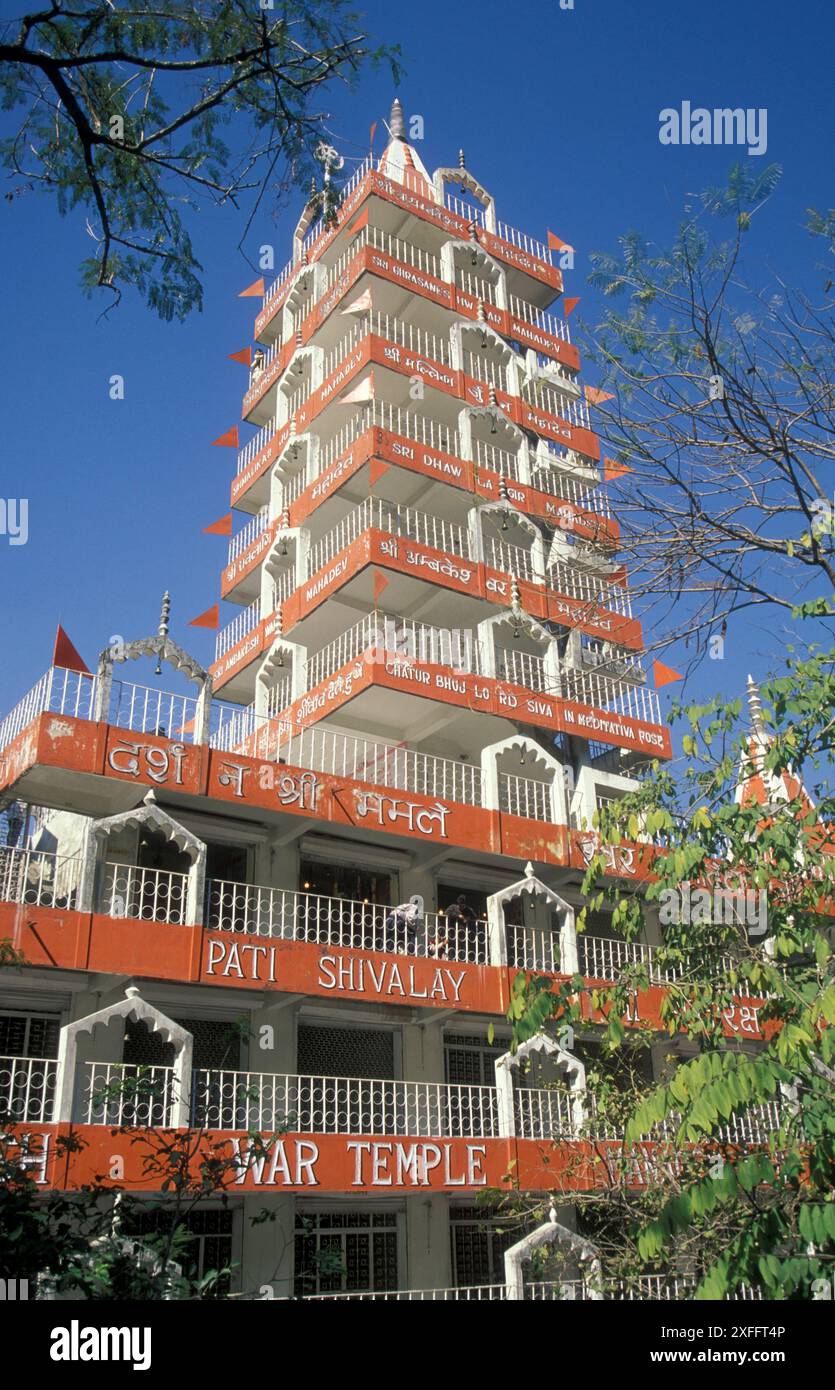 a Hindu Hermitage or Monastery of Ashram at the Holy Ganges River in ...