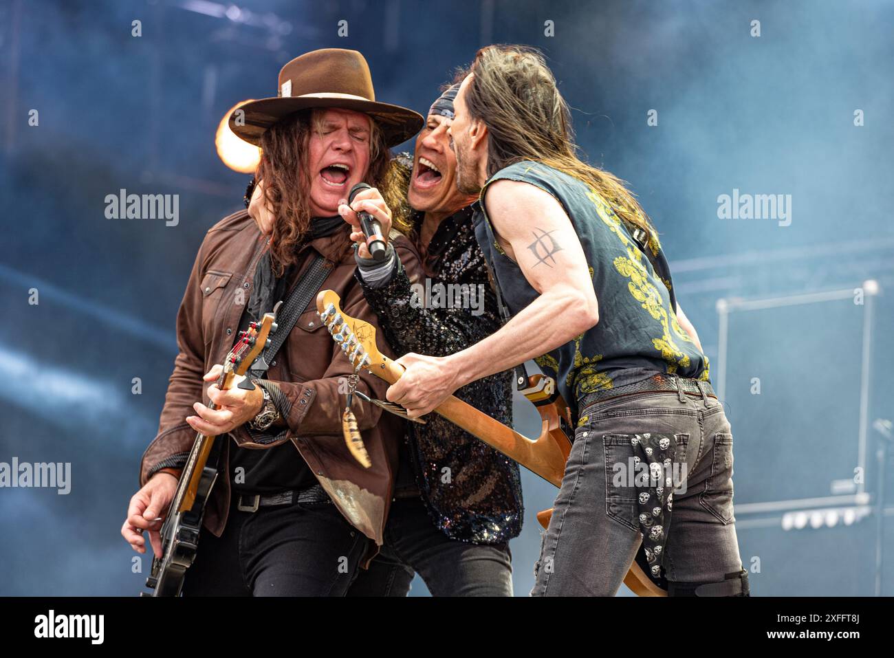 2024-06-06 Norje, Sweden: Band Extreme performing at Sweden Rock ...