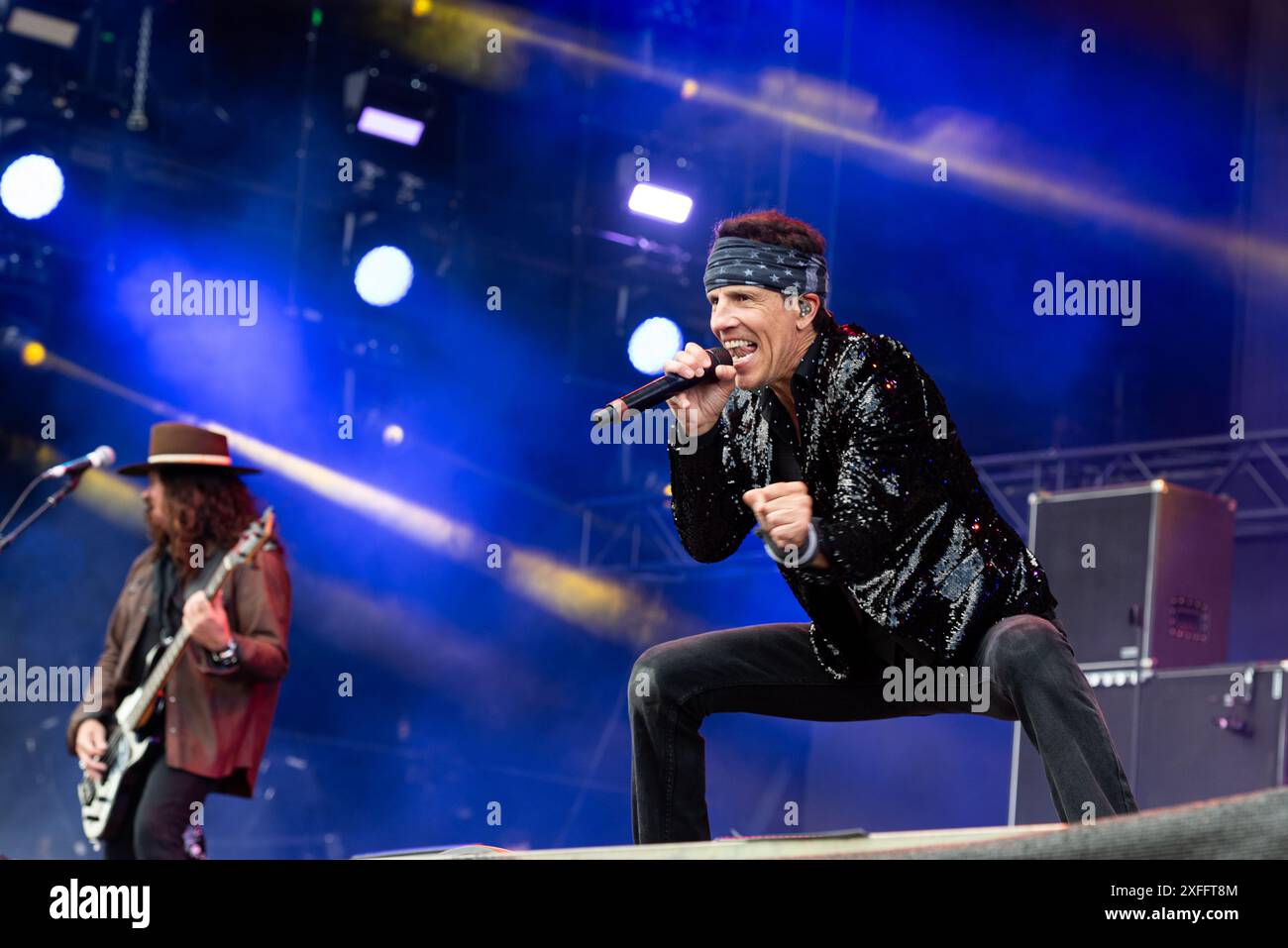 2024-06-06 Norje, Sweden: Band Extreme performing at Sweden Rock ...