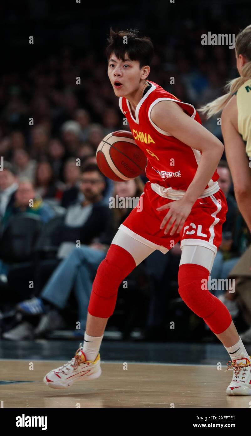 Melbourne, Australia. 3rd July, 2024. Yang Shuyu of China competes ...