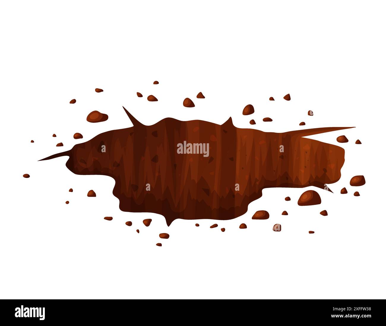 Mud with cracks Stock Vector Images - Alamy