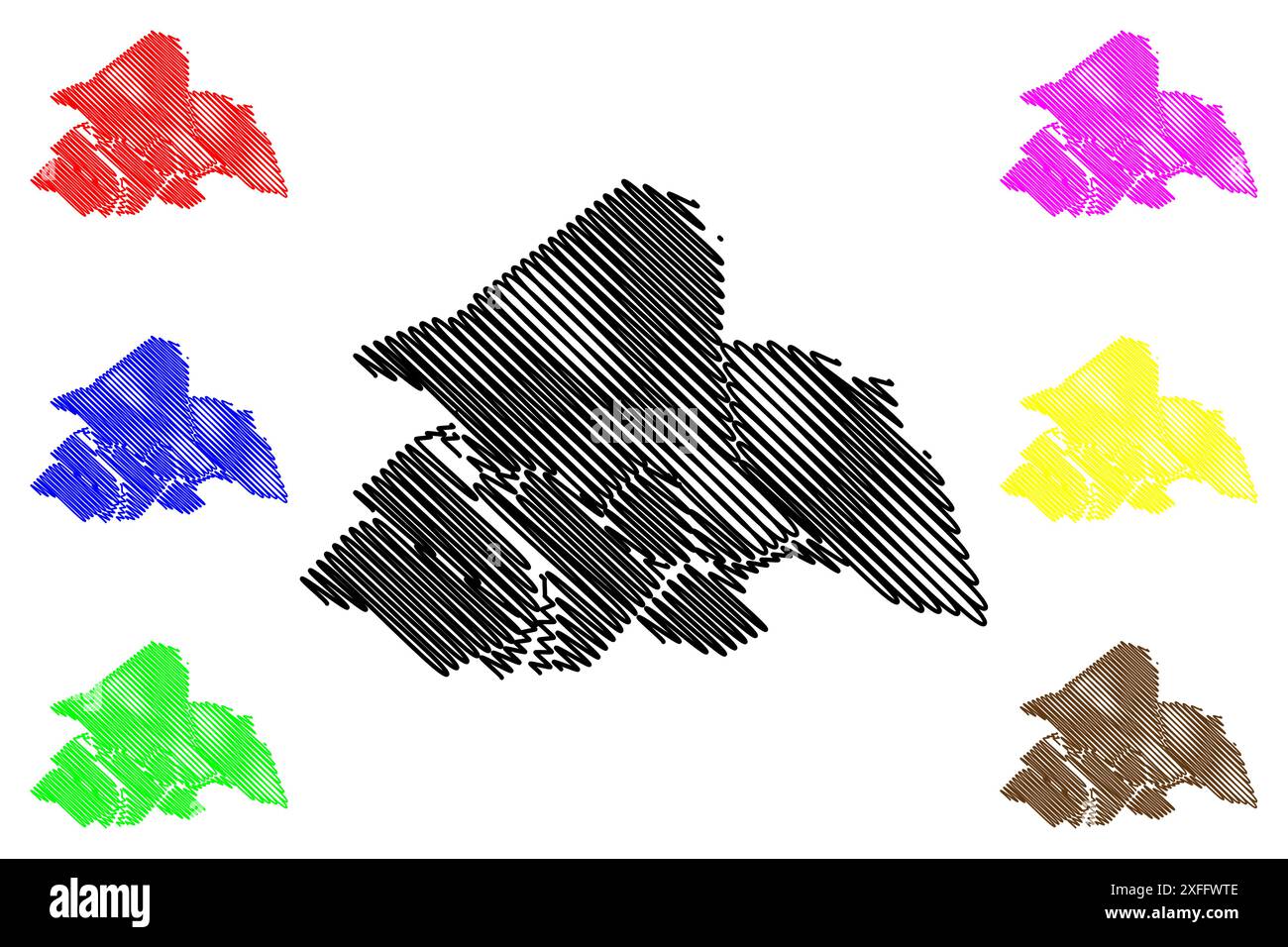 Gouda city and municipality (Kingdom of the Netherlands, Holland, South ...
