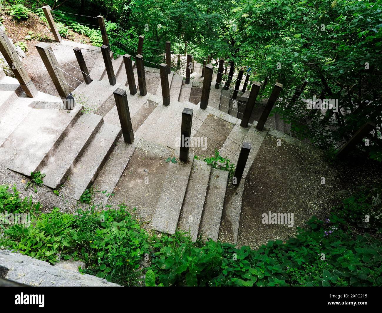 Bled castle steps hi-res stock photography and images - Alamy
