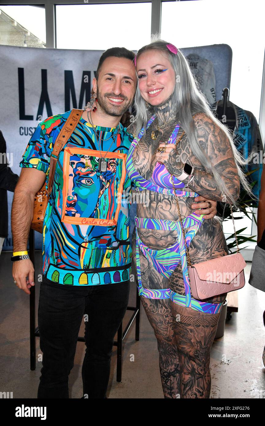 Fabio de Pasquale mit Freundin Laura Steinert beim Mates Date ...