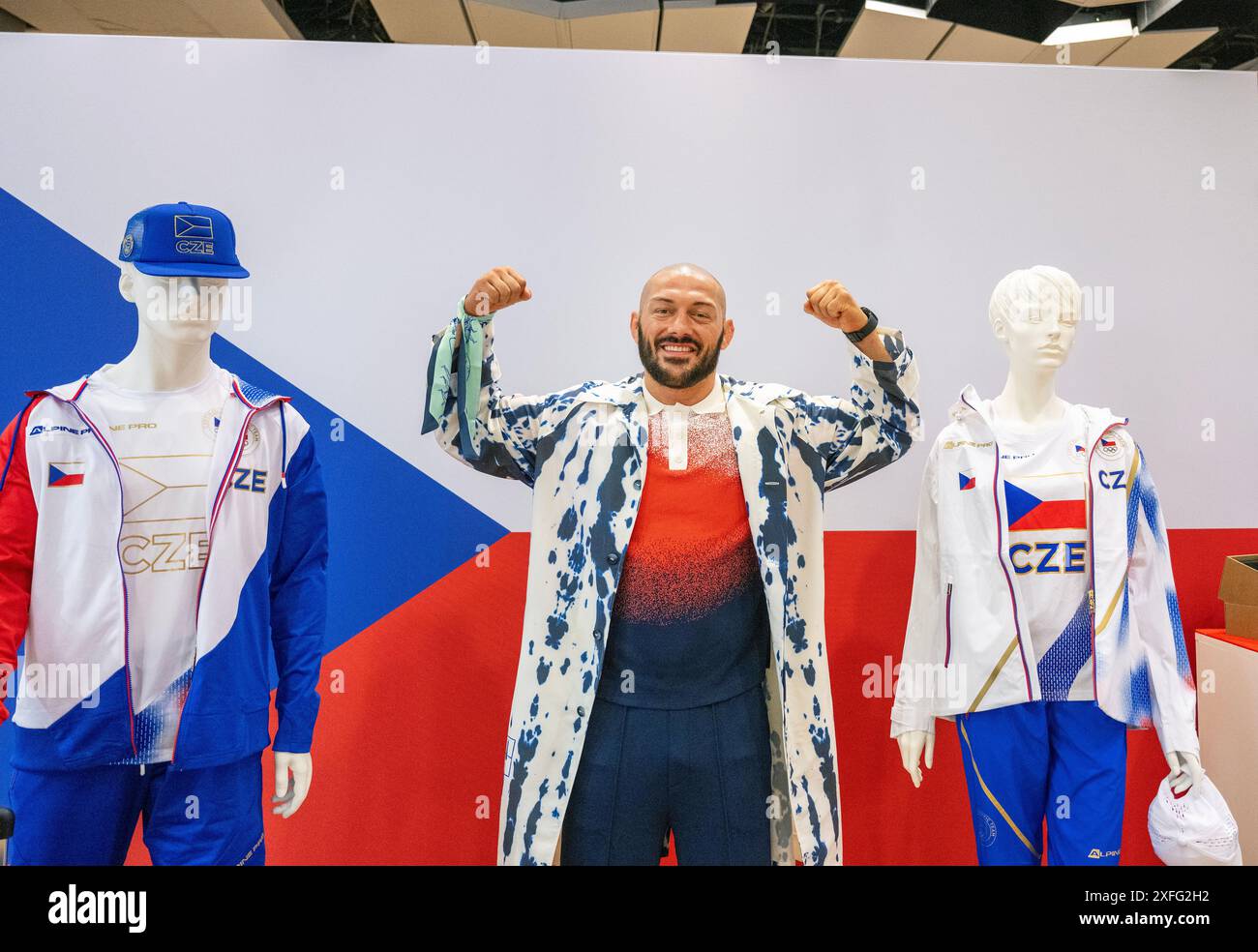 Prague, Czech Republic. 03rd July, 2024. Czech wrestler Artur Omarov ...